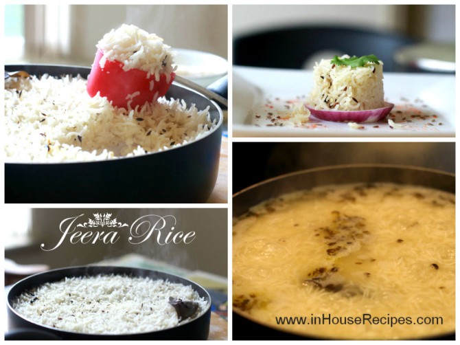 Jeera Rice Recipe - Video - inHouseRecipes