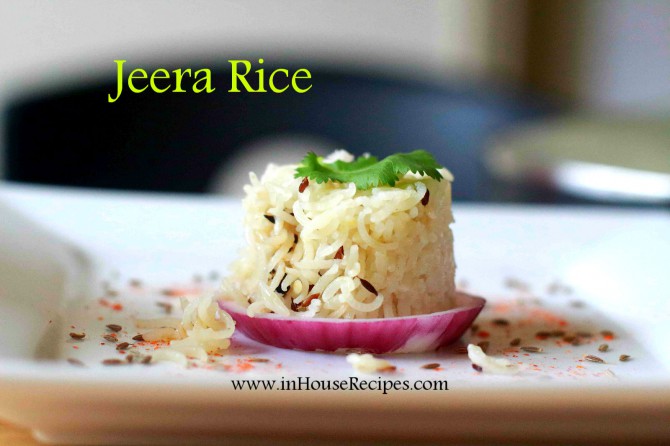 Jeera Rice Recipe - Video - inHouseRecipes