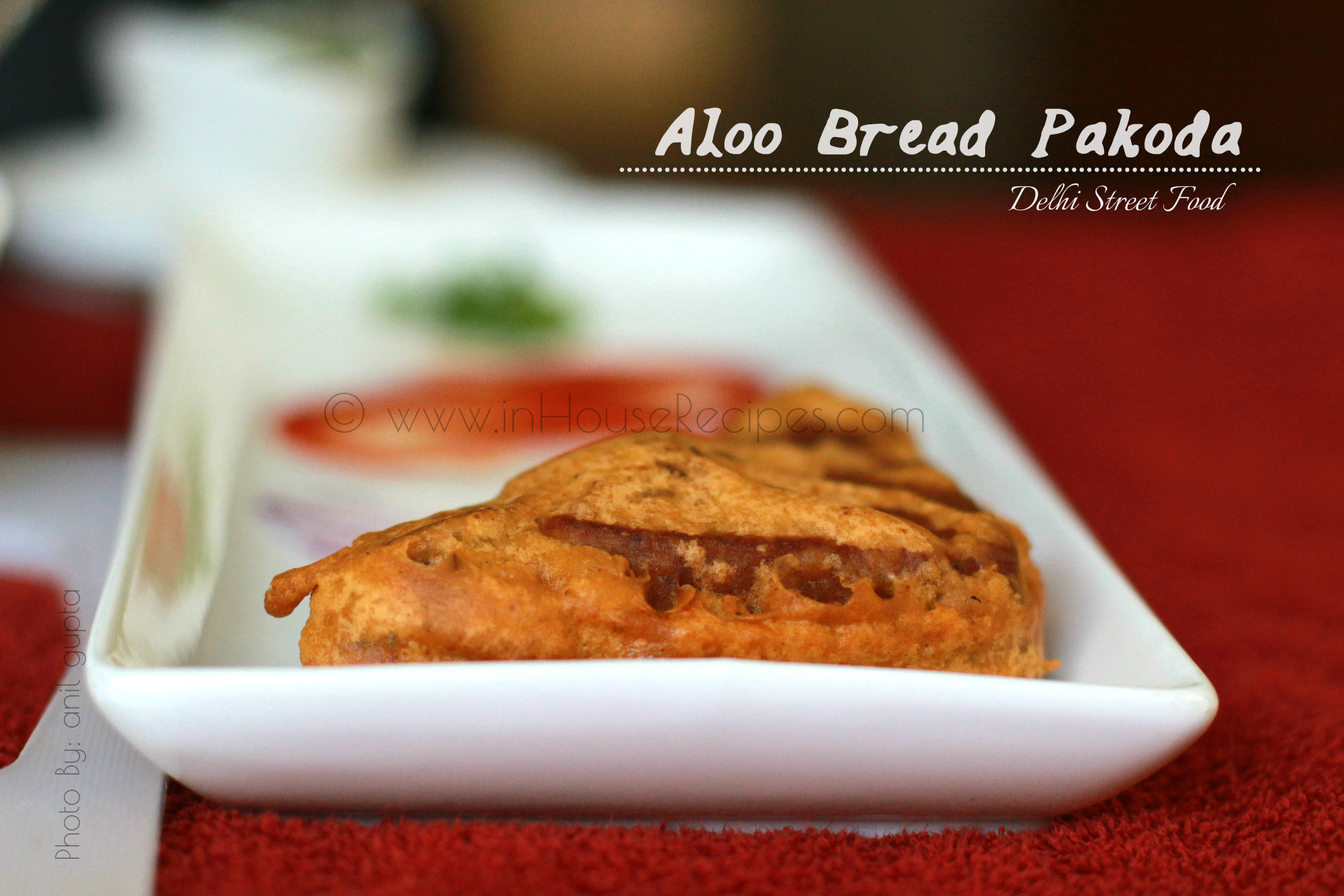 Aloo Bread Pakora Recipe - Fried Potato Sandwich - inHouseRecipes