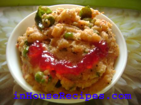 Sooji Upma Recipe [Video] - inHouseRecipes