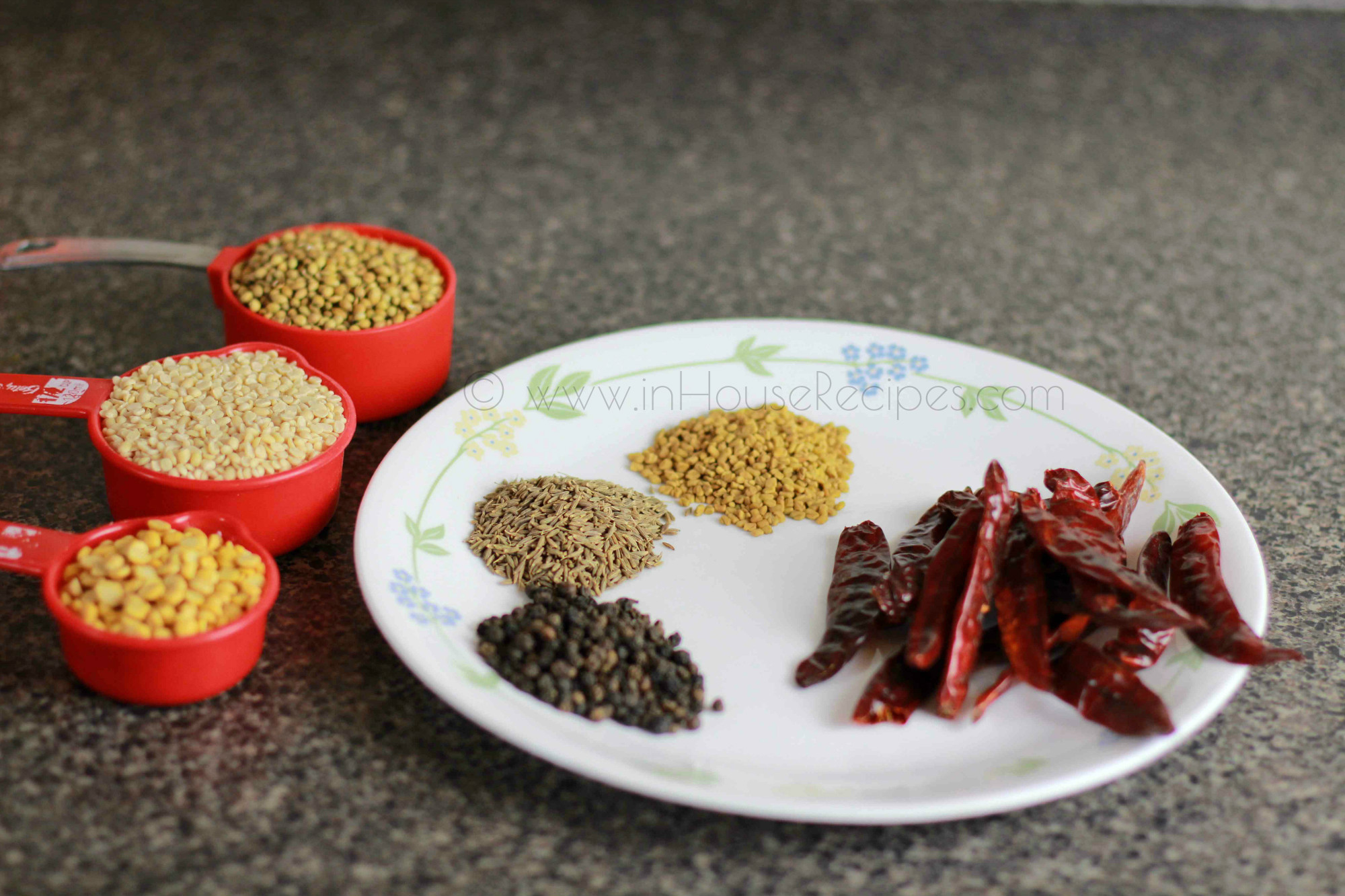 Authentic Sambhar Masala Powder Recipe - inHouseRecipes