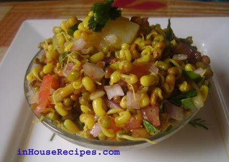 Dal Moth Recipe - Easy And Healthy Sprout Snack [Video] - inHouseRecipes