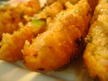 Vegetable Rice Kabab Recipe - Cutlets - Video - inHouseRecipes