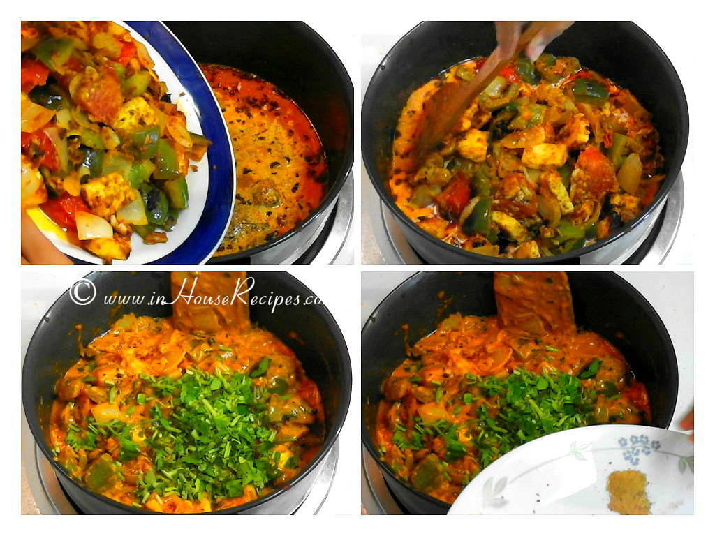 Paneer Tikka Masala Gravy Recipe - inHouseRecipes