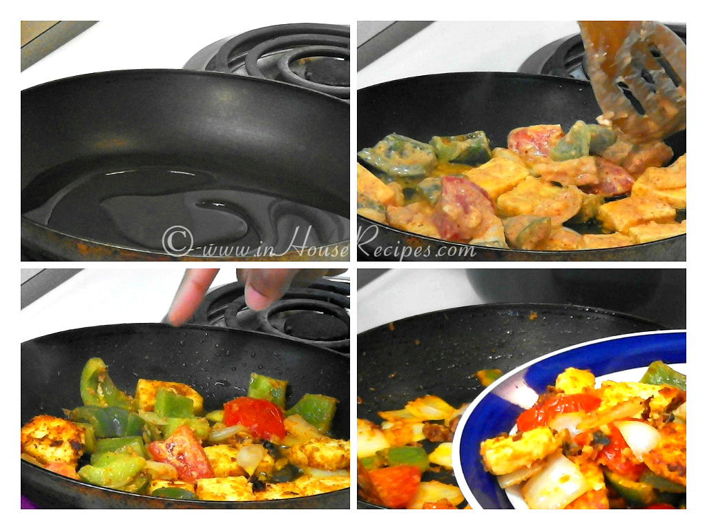 Paneer Tikka Masala Gravy Recipe - inHouseRecipes