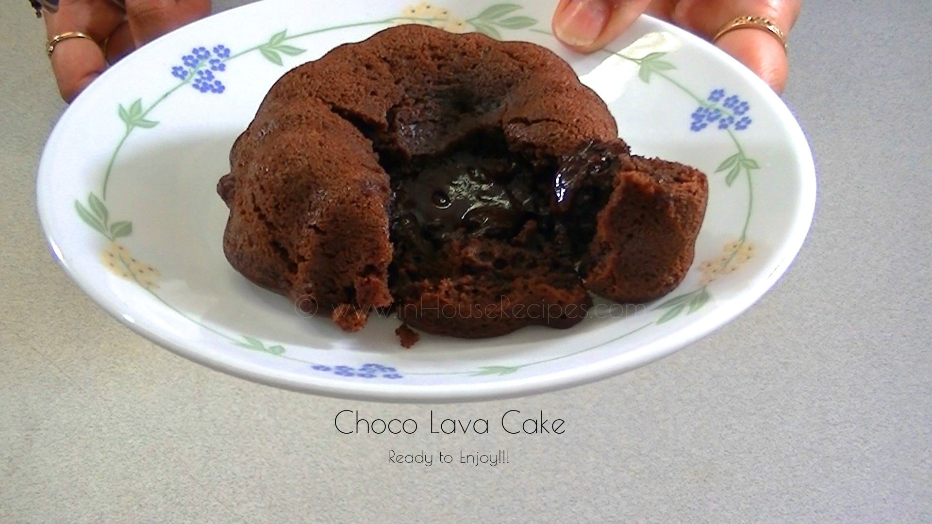 Molten Lava Cake In Cooker Recipe with Egg - inHouseRecipes