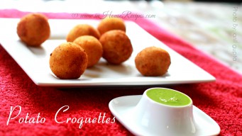 Potato Croquettes Recipe [Pics] - inHouseRecipes