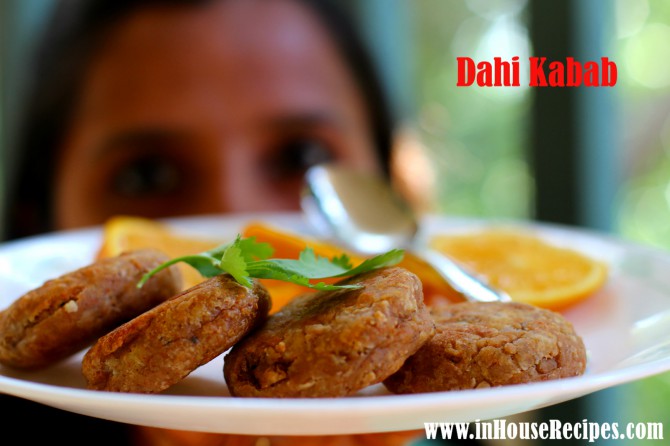 Dahi Kabab Recipe - Curd Dumplings Indian Snack - Video - inHouseRecipes
